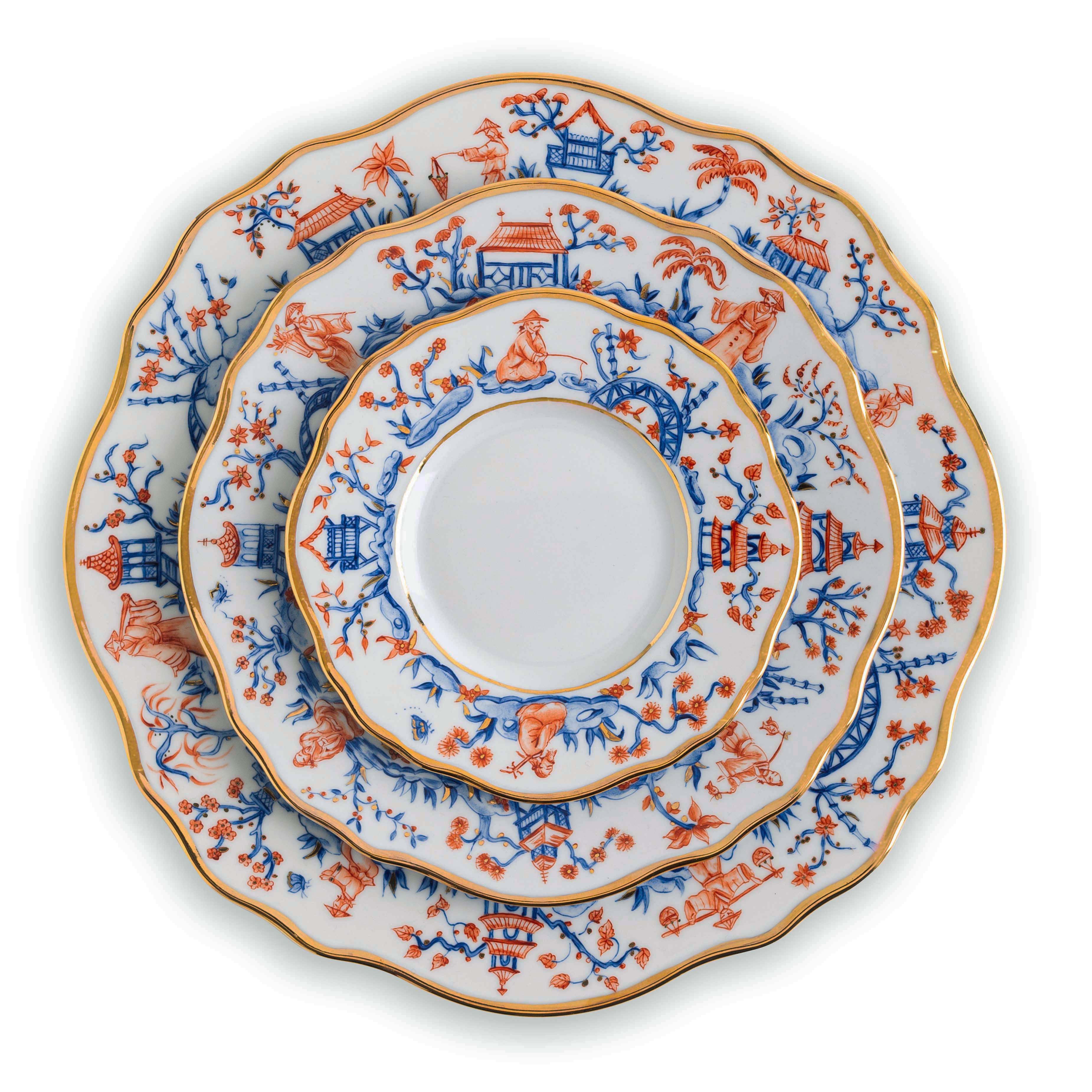 Pagoda Plates Set – Vio's Shop